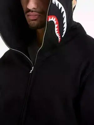 A BATHING APE Full-zip Hoodie With Shark Detail