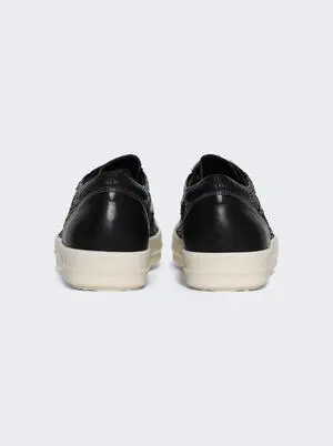 Rick Owens Temple Vintage Python Sneakers - Black