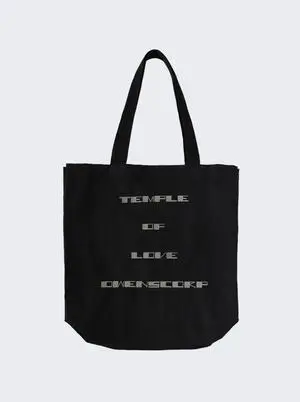 Rick Owens Canvas Tote Bag - Black