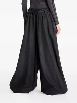 Adidas Wide Leg Denim Trackpants