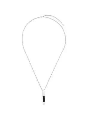 S.t. Dupont Mini Pen Necklace - Silver