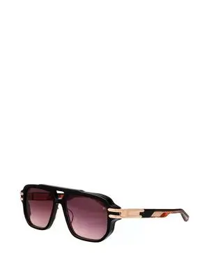 MAYBACH EYEWEAR Pilot Titanium Sunglasses