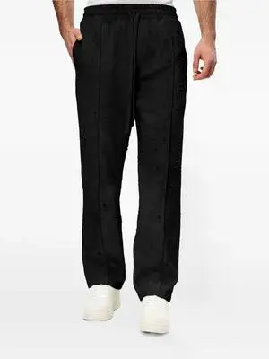 HAMZA Distressed Trousers - Black