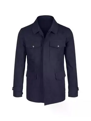 Kiton Point Collar Coat