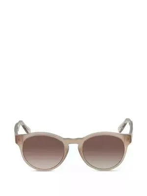 FERRAGAMO Full Rim Round Sunglasses - Neutrals