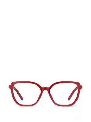 Marc Jacobs Square Full-rim Eyeglasses - Red