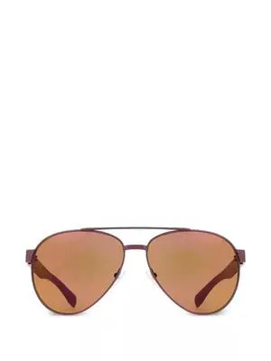 Lacoste Pilot-frame Sunglasses - Red