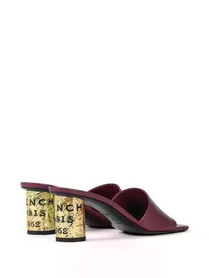Givenchy Square-toe Block-heel Sandals