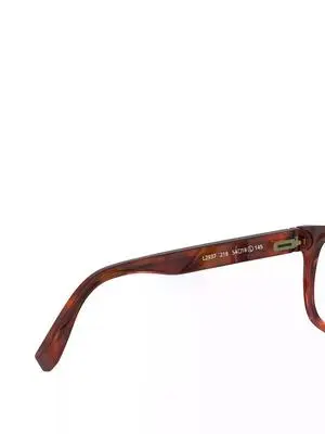 Lacoste Square Frame Eyeglasses - Brown