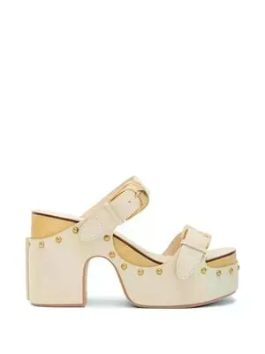 Zimmermann Alight Buckle Embellished Heeled Sandals