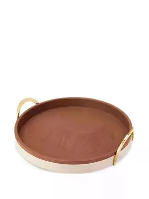 Ralph Lauren Garret Round Tray - Neutrals
