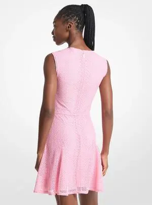 Michael Kors Lace Mini Dress - Pink