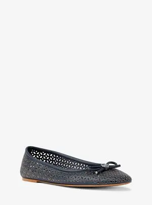 Michael Kors Savannah Perforated Ballet Flat