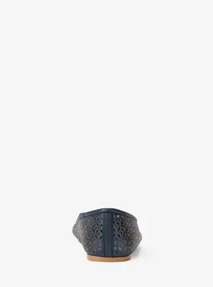 Michael Kors Savannah Perforated Ballet Flat