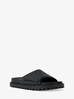 Michael Kors Luka Logo Slide Sandal