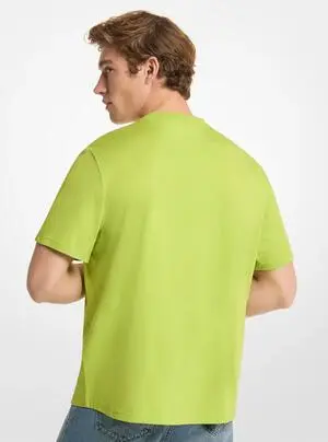 Michael Kors Logo Cotton Jersey T-shirt