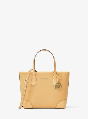 Michael Kors Leather Convertible Tote Bag - Yellow