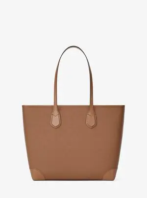 Michael Kors Large Saffiano Leather Tote Bag - Brown