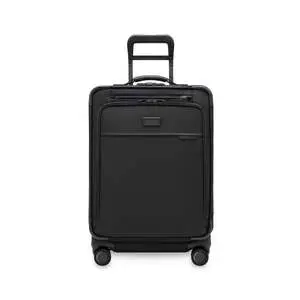 Briggs & Riley 24" Checked Expandable Spinner Suitcase - Black