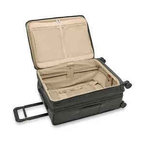 Briggs & Riley 24" Checked Expandable Spinner Suitcase - Black