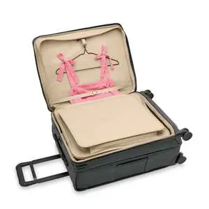 Briggs & Riley 24" Checked Expandable Spinner Suitcase - Black