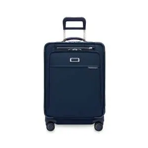 Briggs & Riley 24" Checked Expandable Spinner Suitcase - Navy