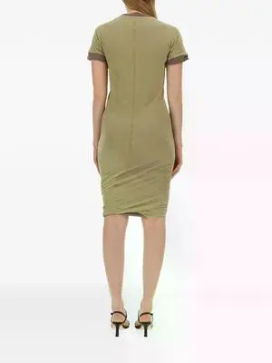 Sportmax Memo T-shirt Dress - Green