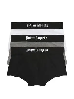 Palm Angels Printed Boxers - Black