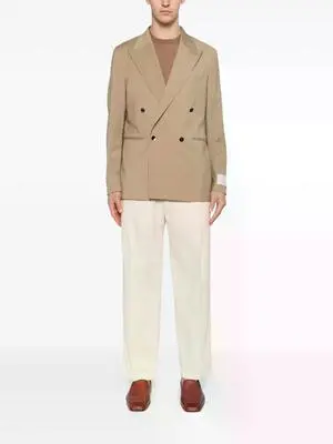 BRIGLIA 1949 Pleated Trousers - Neutrals