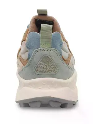 FLOWER MOUNTAIN Yamano 3 Suede Leather Sneakers - Neutrals