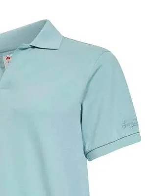 MC2 SAINT BARTH Charles Embroidered T-shirt - Blue