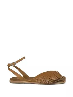 VIC MATIE Fringed Flat Sandals