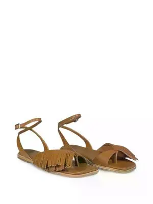 VIC MATIE Fringed Flat Sandals