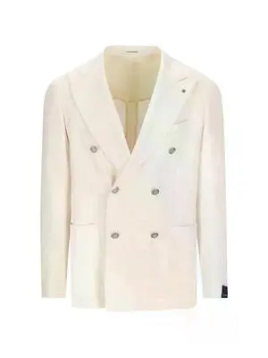 Tagliatore Double-breasted Pocket Blazer - Neutrals