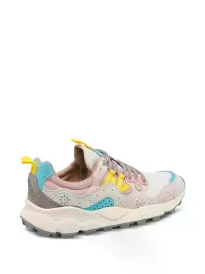 FLOWER MOUNTAIN Yamano 3 Laced Sneakers - Pink
