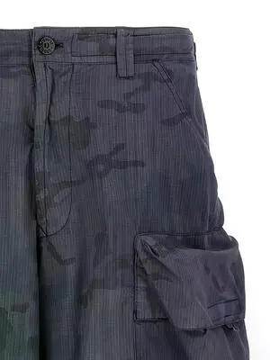 Stone Island Camouflage Bermuda Shorts