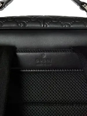 Gucci Gg Emblem Backpack