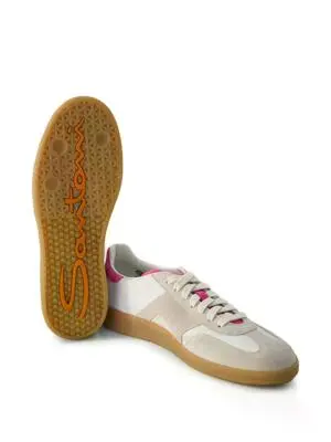 Santoni Olympic Lace-up Sneakers - Neutrals