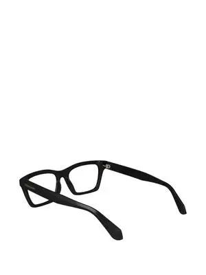 FERRAGAMO Square Full-rim Eyeglasses - Black