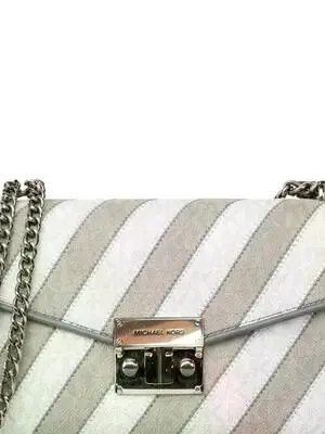 Michael Kors Striped Shoulder Bag
