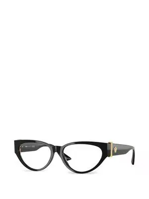 Versace Cat-eye Frame Glasses - Black