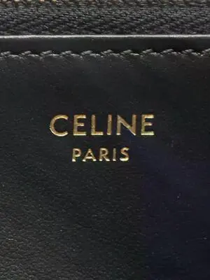 Celine 2010-2026 Triomphe Coated Canvas Wallet Long Wallets