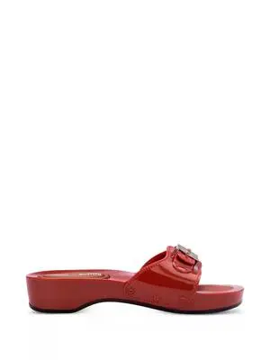 Melissa X Scholl Pescura-heel Slides - Red