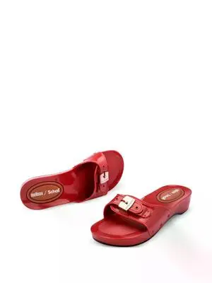 Melissa X Scholl Pescura-heel Slides - Red