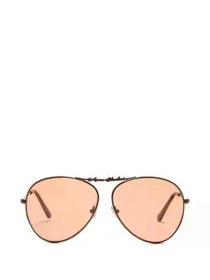 Acne Studios Pilot Frame Sunglasses - Brown
