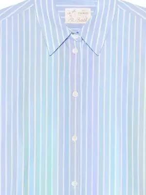 MC2 SAINT BARTH Striped Buttoned Shirt