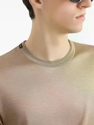 Dolce & Gabbana Short-sleeved Silk T-shirt