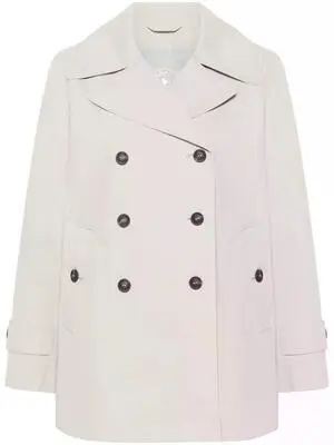 SAVE THE DUCK Logo-appliqué Trench Coat