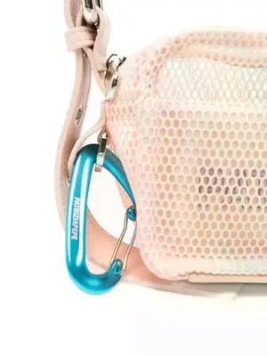 Patrizia Pepe Small Mesh Shoulder Bag - Pink