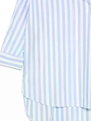 BARBA NAPOLI Striped Collared Shirt